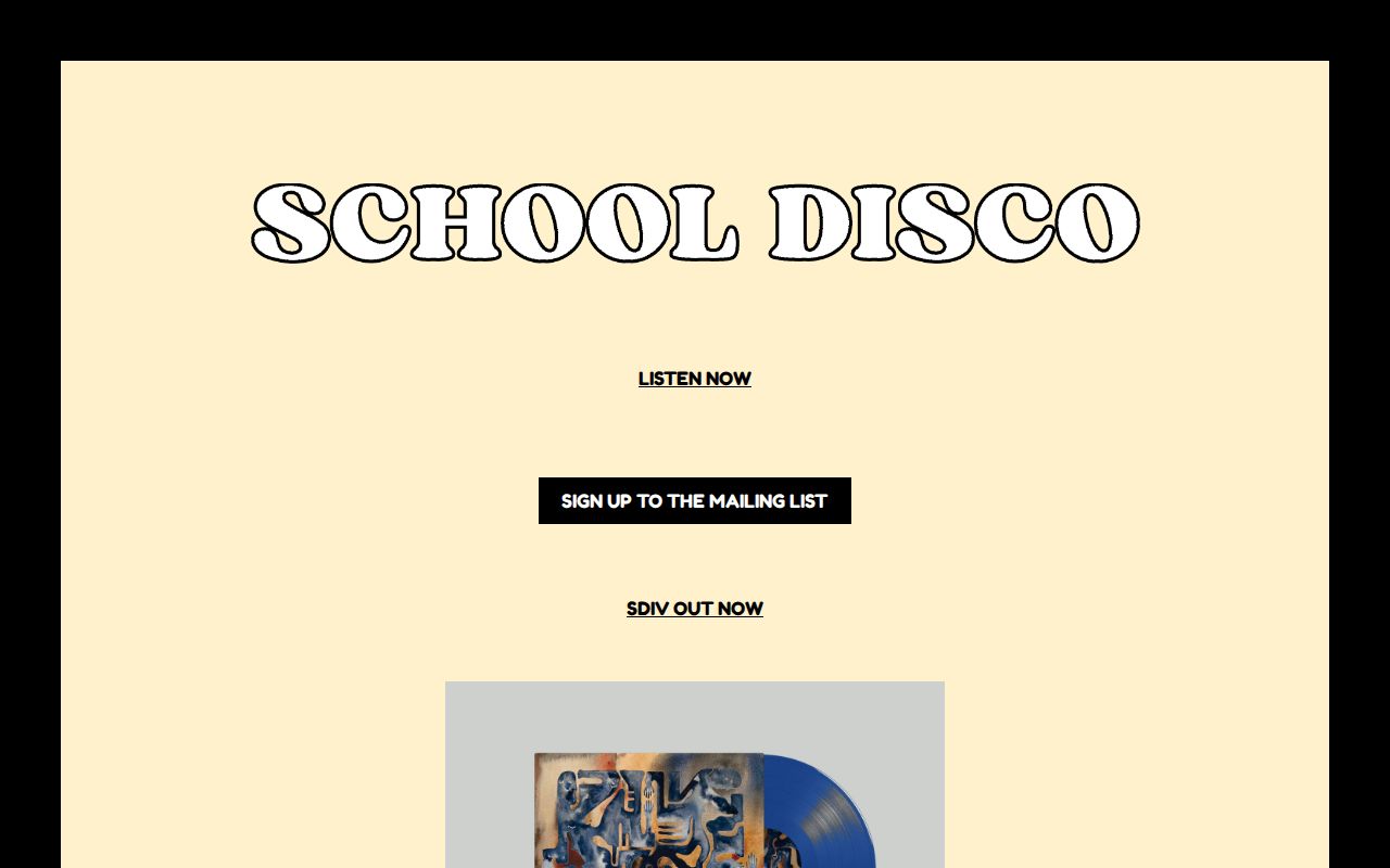 School Disco Website